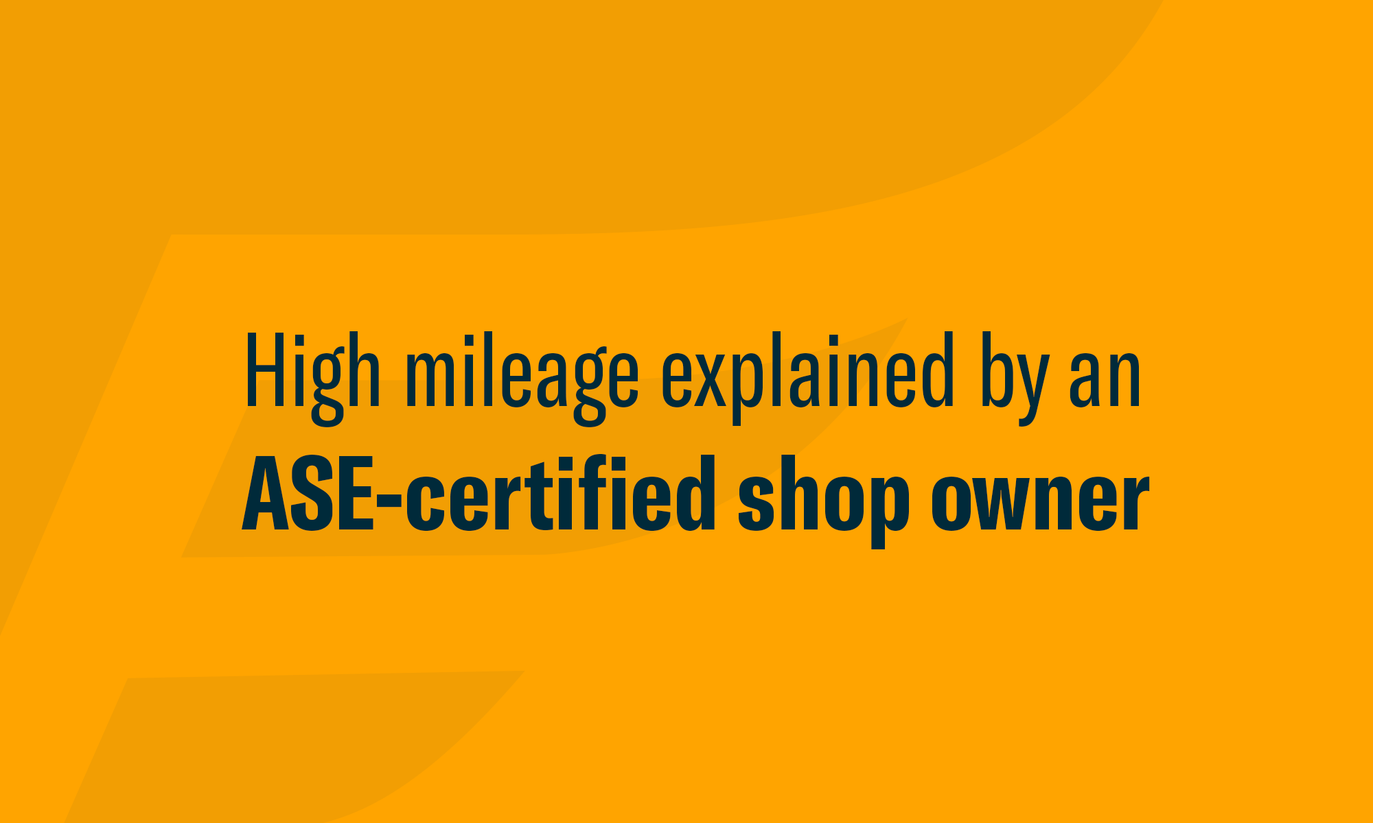 What You Need To Know About High-Mileage Cars | Endurance
